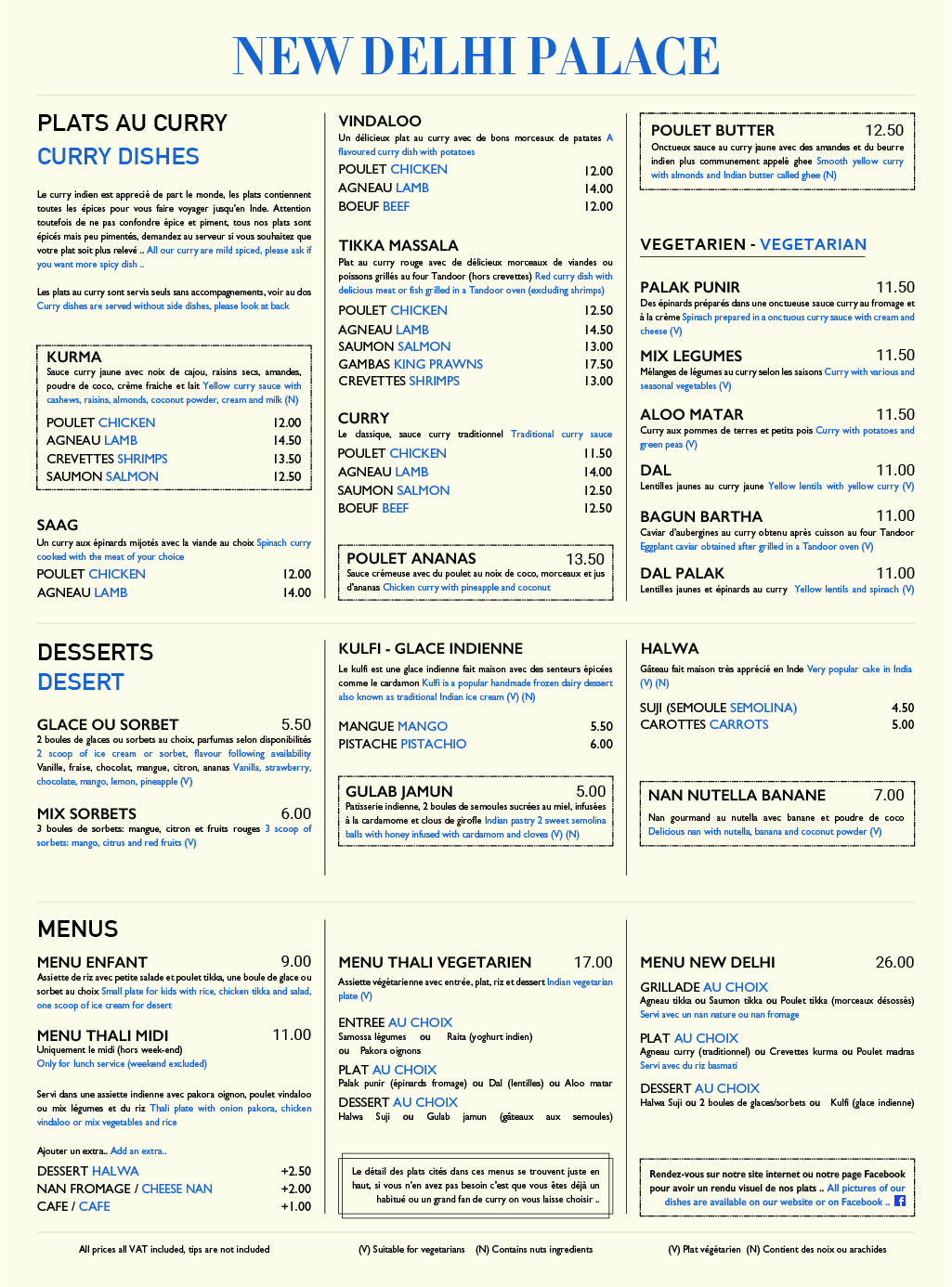 Notre carte – New Delhi Palace
